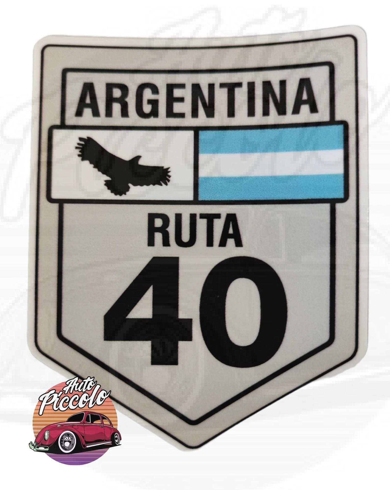 PEGATINA ARGENTINA RUTA 40 - Autopiccolo